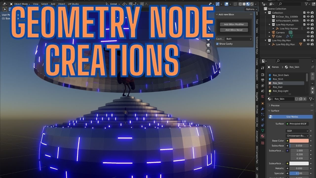 Blender Geomtry node Proximity / Shortest path - YouTube
