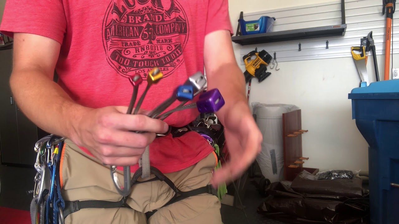 Racking up your harness - YouTube