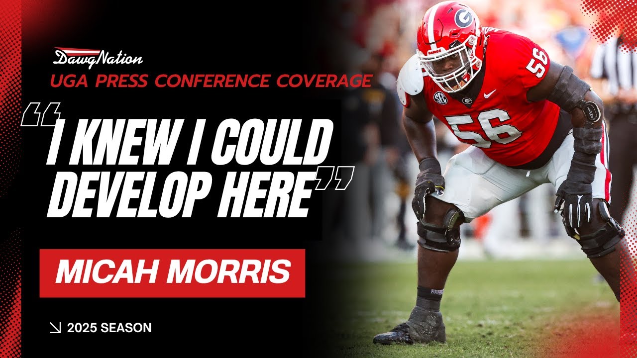 Micah Morris shares why he never considered leaving Georgia: 'I ...