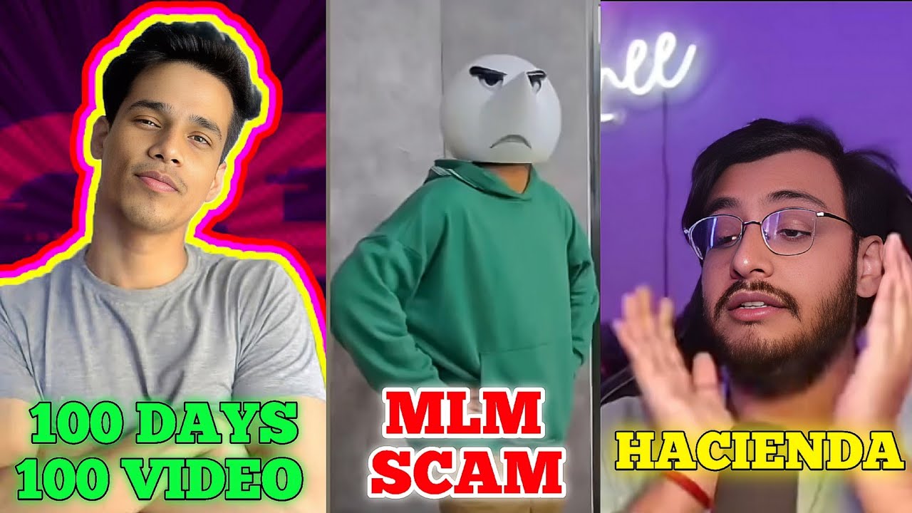 Gamerfleet 100 DAY 100 VIDEO 😱 || Angry Prash MLM SCAM || Rawknee ...