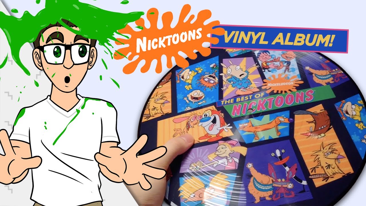 A Closer Look at THE BEST OF NICKTOONS! - 2015 Vinyl Album - YouTube
