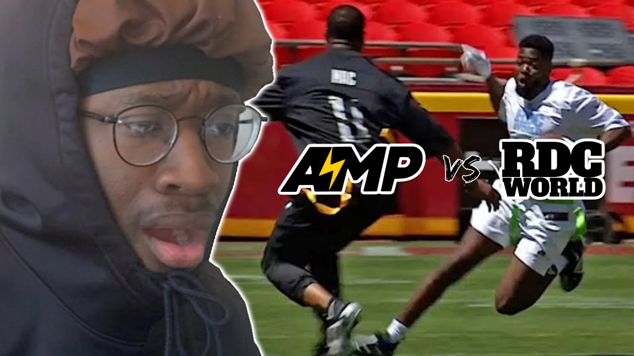AMP vs RDC Flag Football was CRAZY! IS DUKE SUPERHUMAN? - YouTube