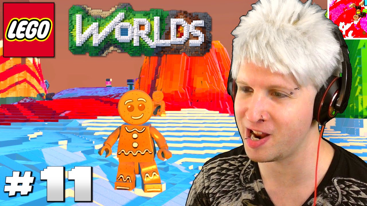 Scythe Plays Lego Worlds CANDY-LAND BIOME! Let's Play Gameplay #11 ...