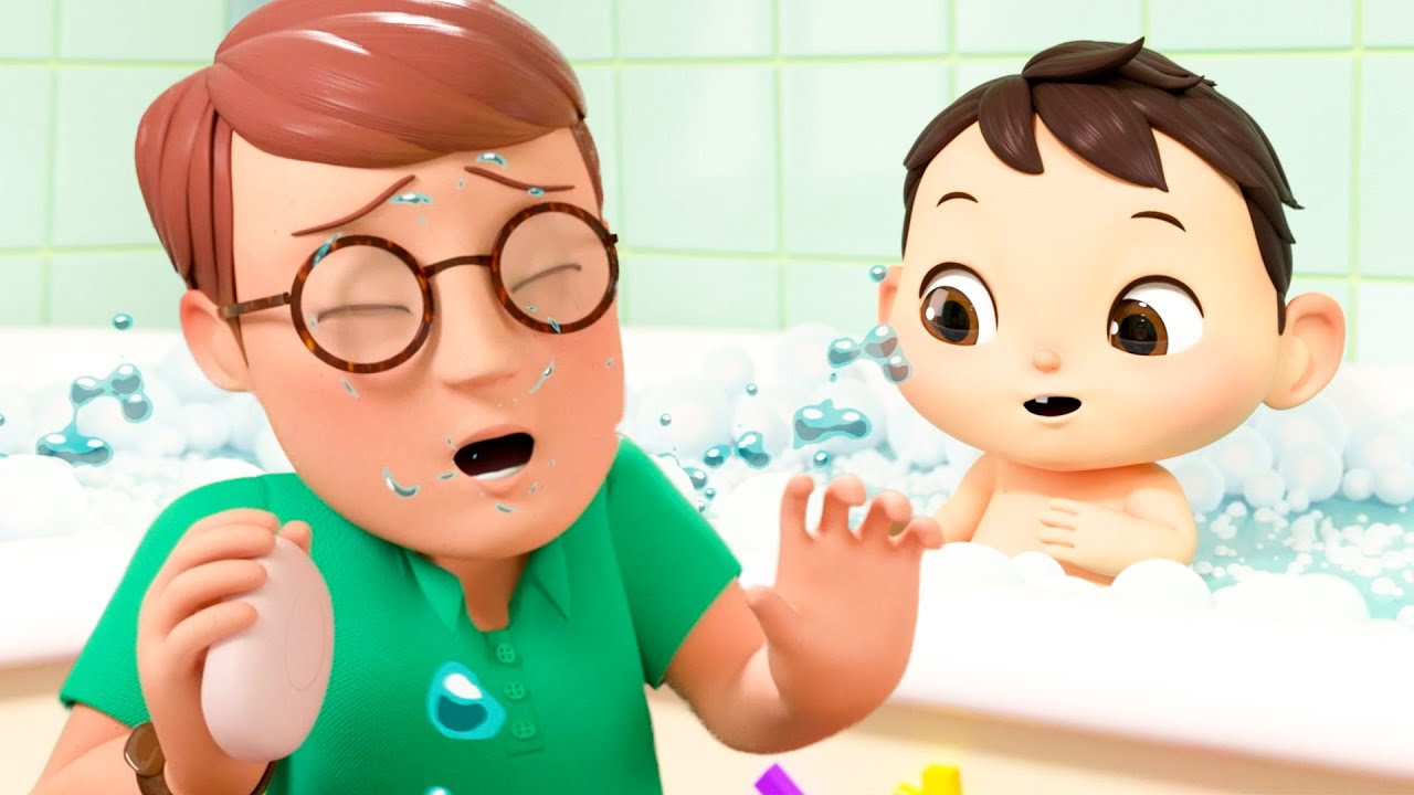 Splish Splash Baby Bath Song 🛁 | KARAOKE! | LELLOBEE | Sing Along With ...