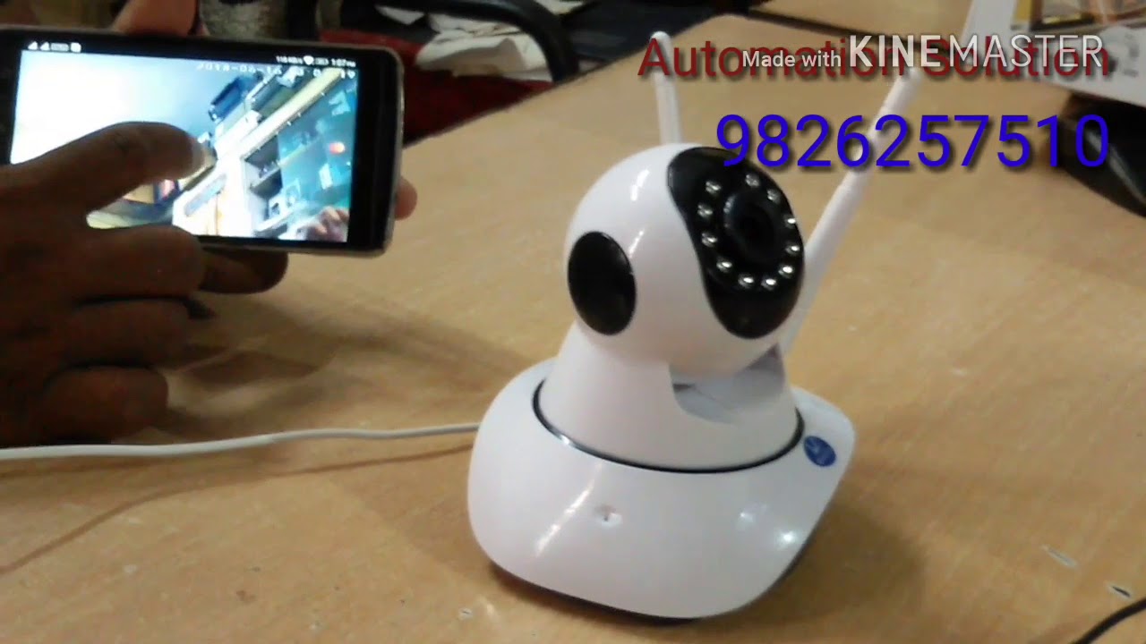Wi-Fi PAN TILT CAMERA DEMO - YouTube
