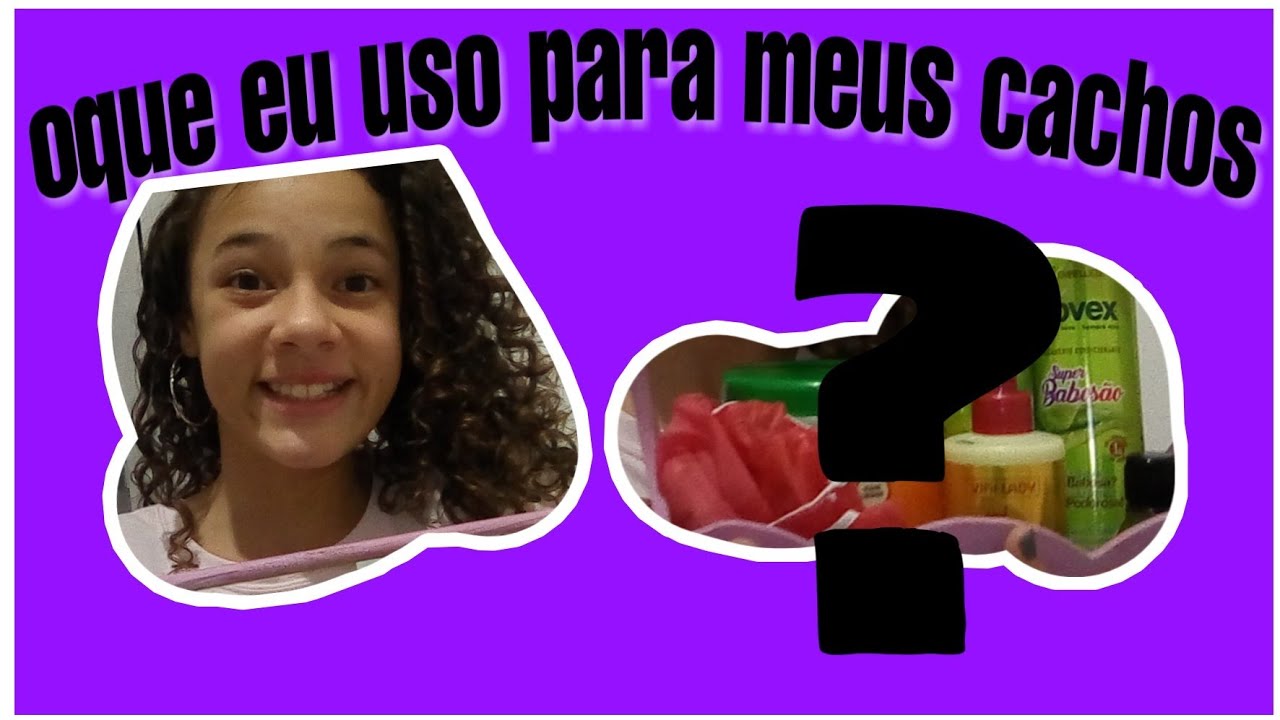 oque eu uso para meus cachos? (marianne machado) - YouTube