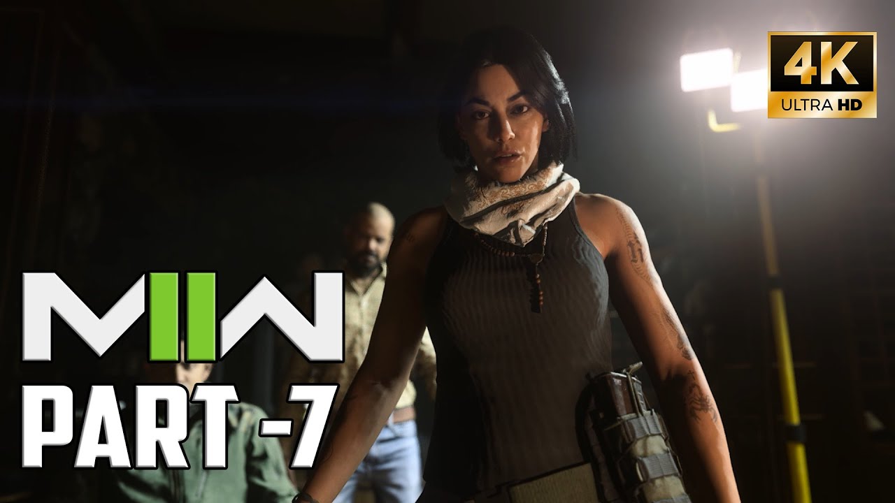 CALL OF DUTY MODERN WARFARE 2 PC Walkthrough Gameplay Part 7 - Valeria ...