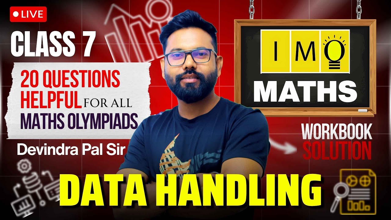 Class 7th IMO Chapter - Data Handling workbook solution #IMO #olympiad ...