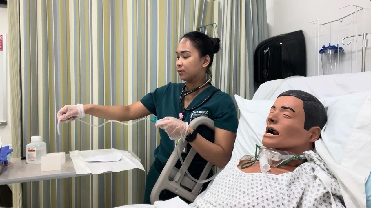 Tracheostomy Suctioning Skill Block 2 Youtube