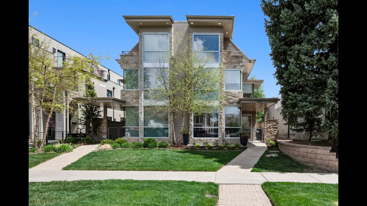 Open and light with crisp modern finishes - YouTube