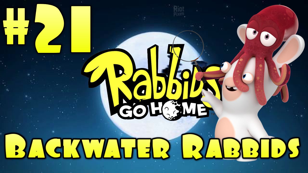 Rabbids Go Home | Episode 21 - Backwater Rabbids! - YouTube
