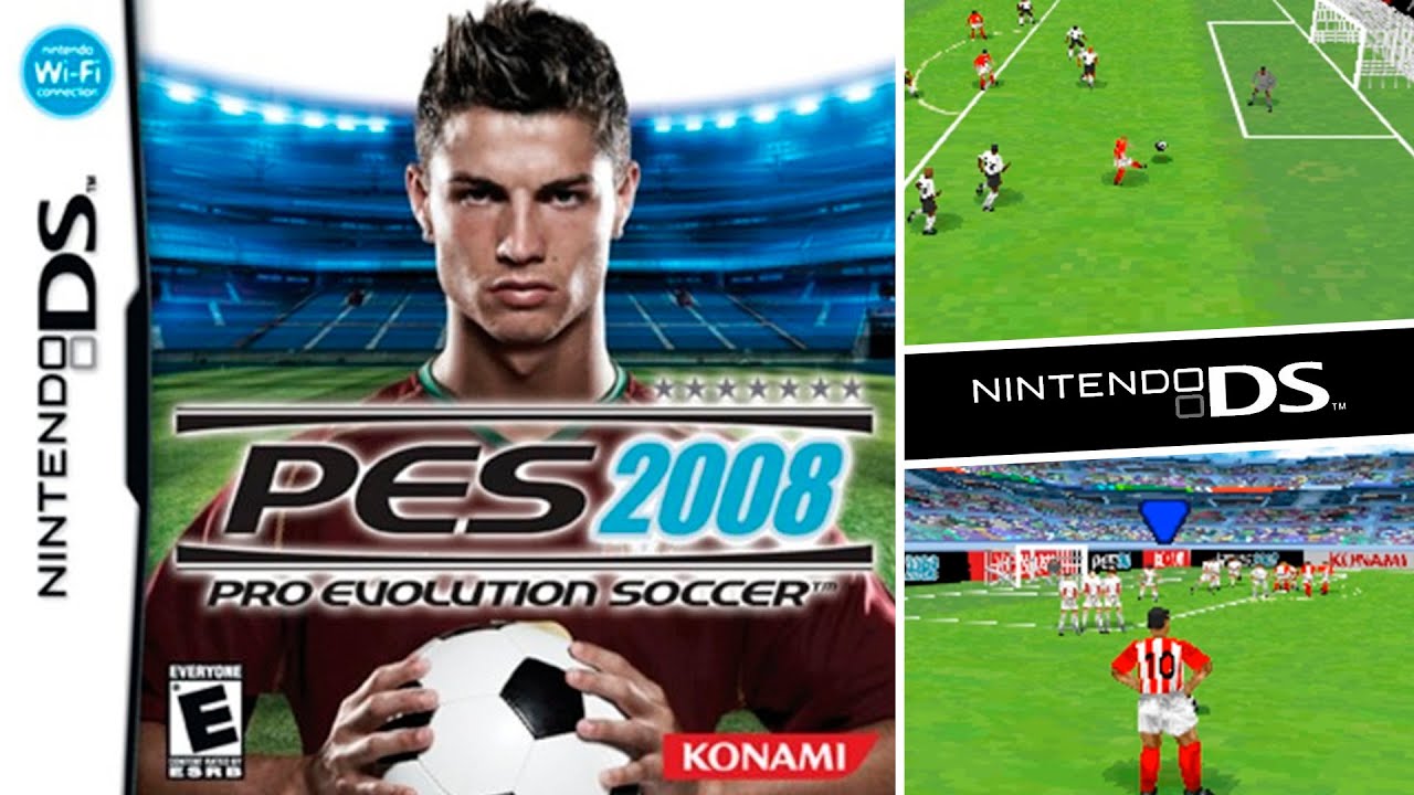 Pro Evolution Soccer 2008 (Nintendo DS)(Gameplay) - YouTube