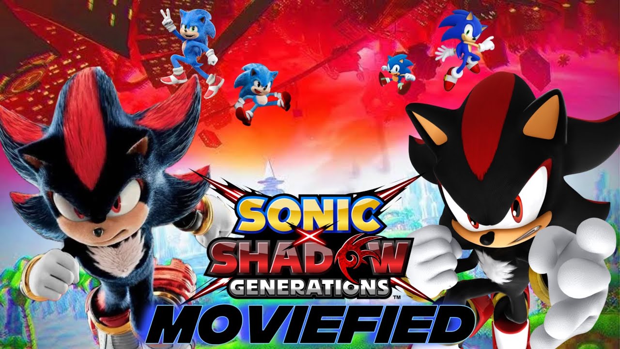 Sonic X Shadow Generations: Box Art Moviefied - Picsart Edit - YouTube