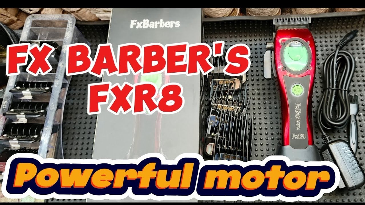 FX BARBER'S FxR8 first look IMPRESSION powerful motor must watch! # ...