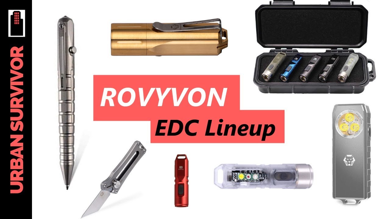 A Look at the Full EDC Lineup from Rovyvon - YouTube