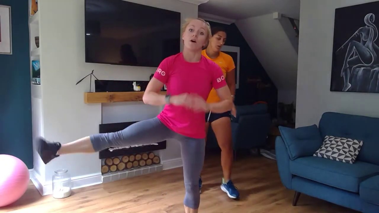 30 Minute Pyramid High Intensity Interval Training LIVE with Jodie ...