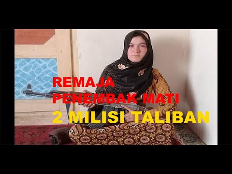 VIRAL - Gadis Afghanistan Tembak Mati Dua Militan Taliban