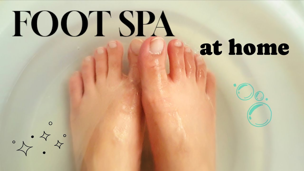 Relaxing Pedicure at Home | Foot Care Routine at Home (Foot Soak, DIY ...
