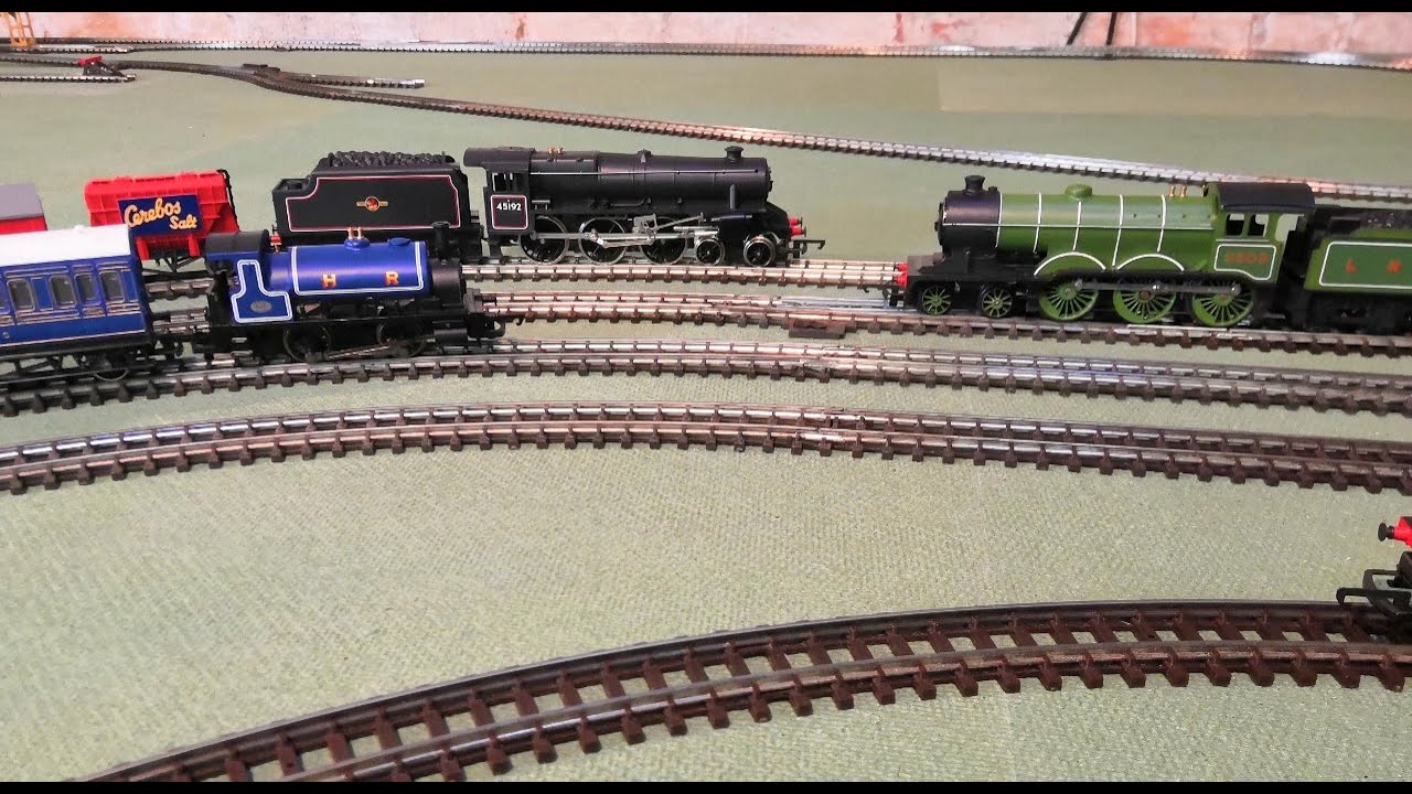 Tri-ang Super 4 Layout Loco Storage Yard Planning, Running A Tri-ang R ...