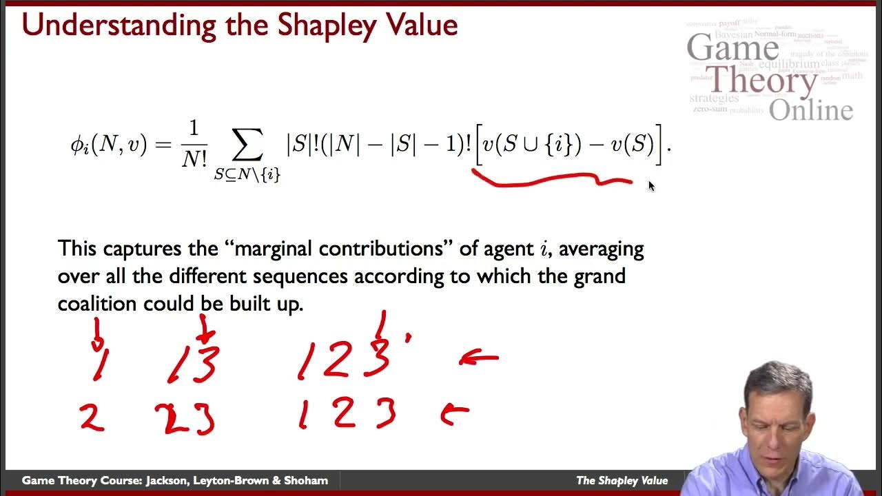 Game Theory - 7.2 The Shapley Value - YouTube
