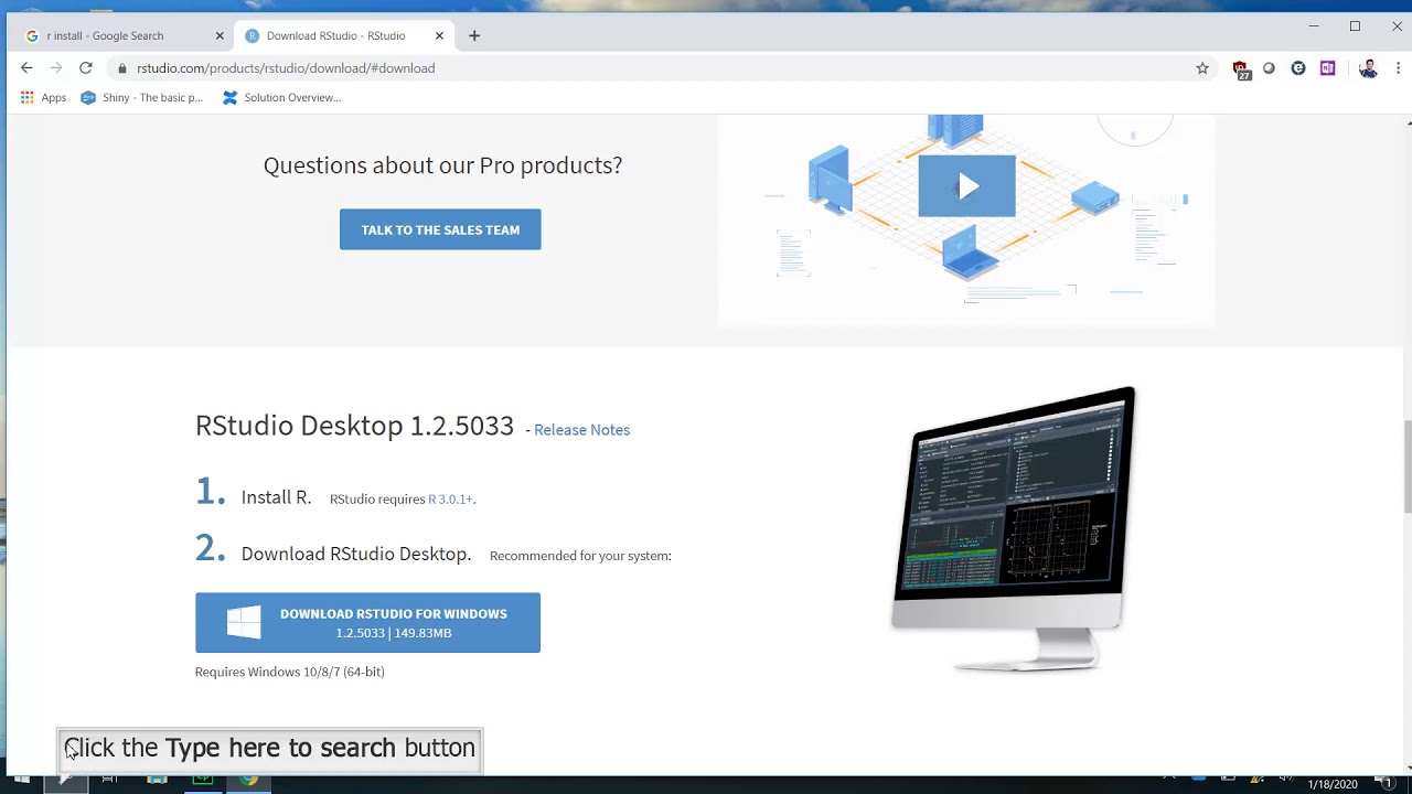 R and R Studio Installation Guide - YouTube