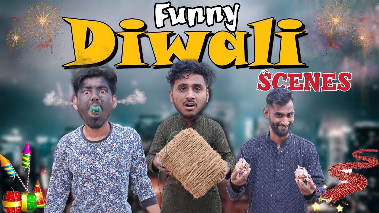 Funny Diwali Scenes | Hyderabadi Comedy | Epic Vlogger - YouTube