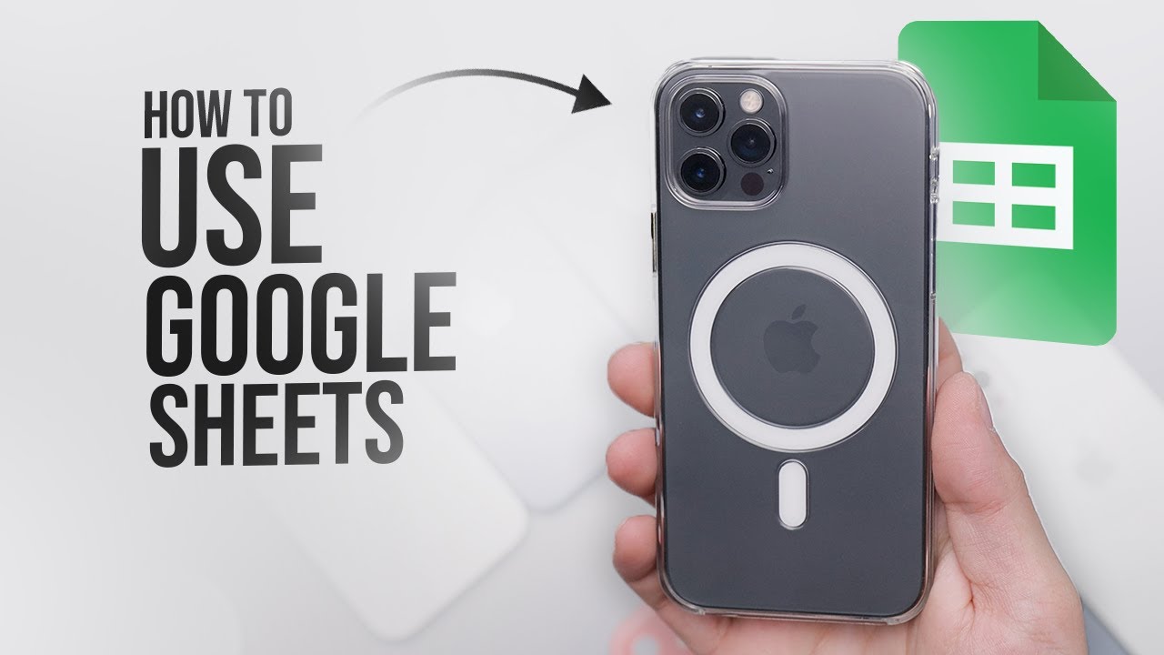 How to Use Google Sheets on iPhone (guide) - YouTube