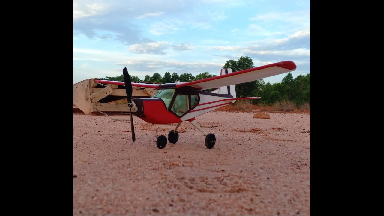 Homemade Mini RC Airplane - YouTube