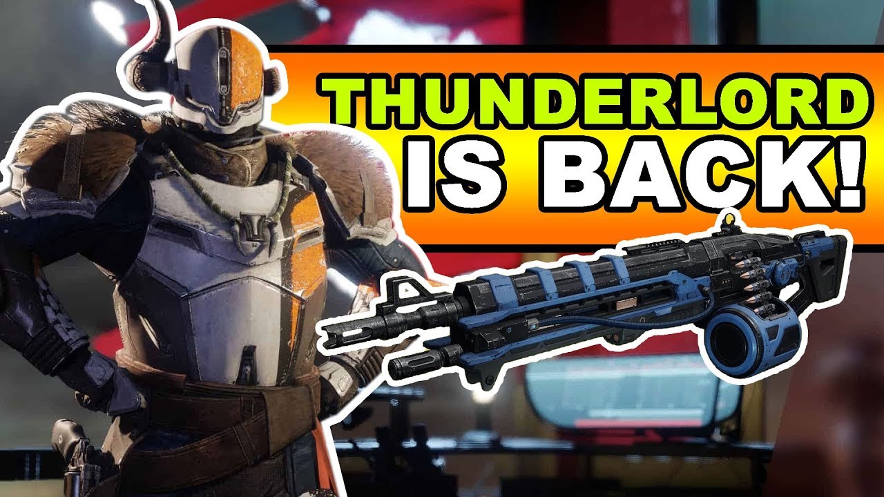 Destiny 2: Thunderlord Gameplay and Cosmodrome Mission! - YouTube