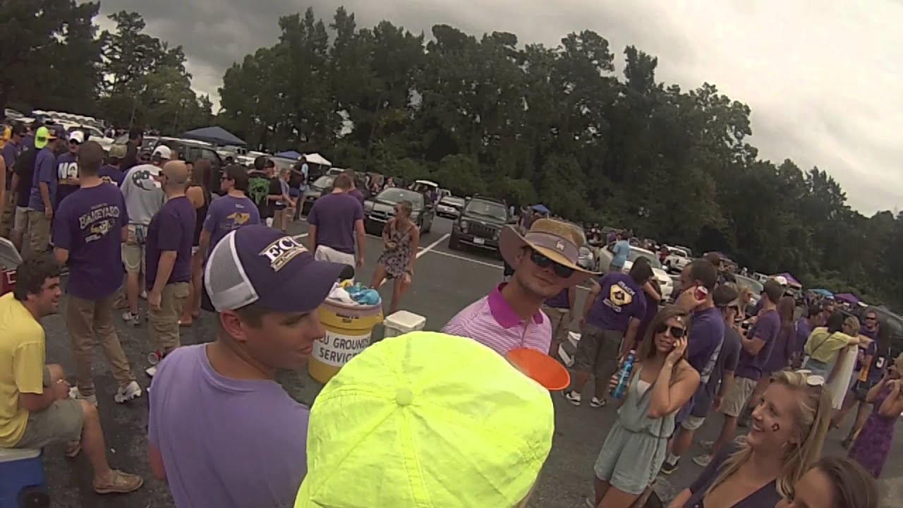 ECU vs UNC Football 2014 Gopro - YouTube