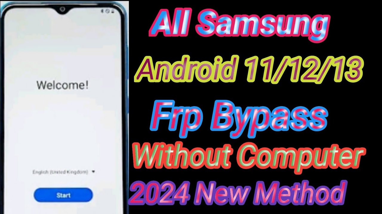 All Samsung Android 11 / 12 / 13 Frp Bypass Without PC || Samsung Galaxy 2024 Google Account ...