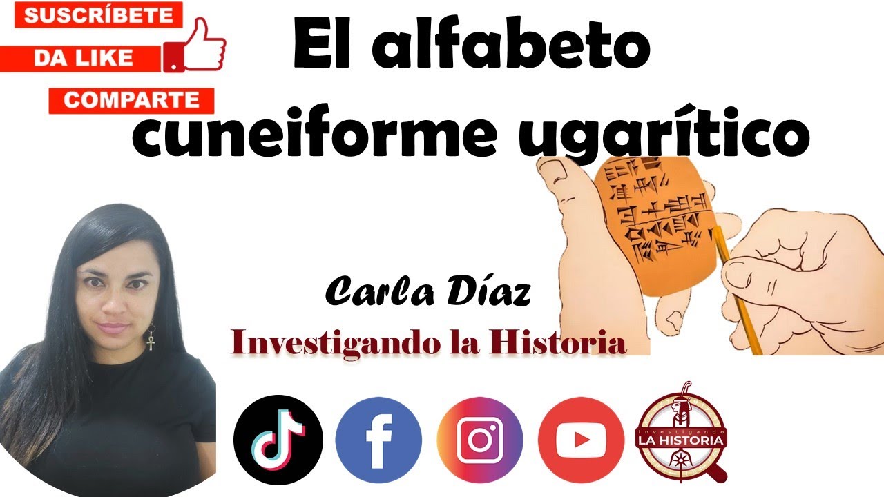 📝Alfabeto Cuneiforme Ugarítico; Carla Díaz 𐎁𐎚 𐎁𐎓𐎍 - YouTube