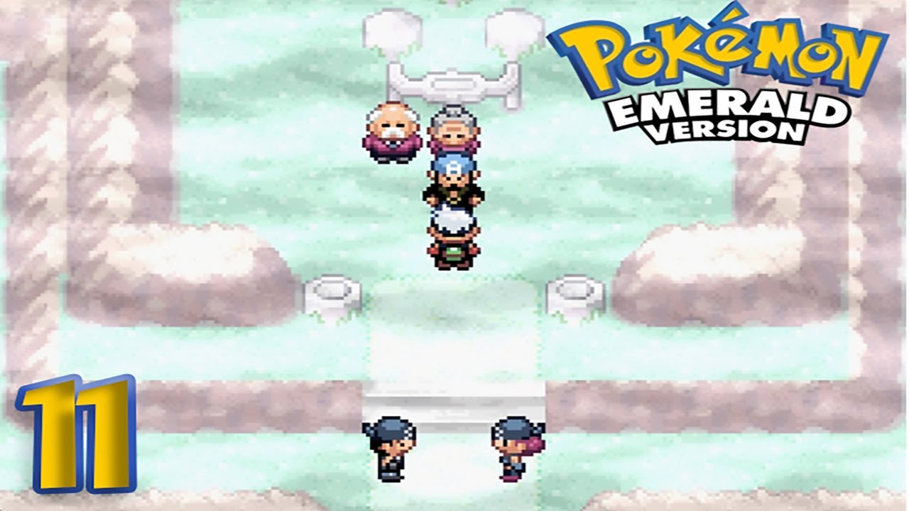 Pokémon Emerald Version pt. 11 "The Aquas on Mt. Pyre" - YouTube