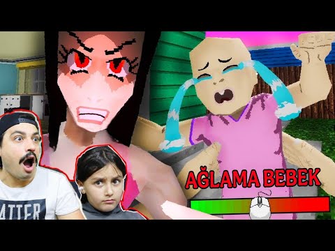 BU BEBEK DURMADAN AĞLIYOR! KORKU OYUNU | PLEASE STOP CRYING