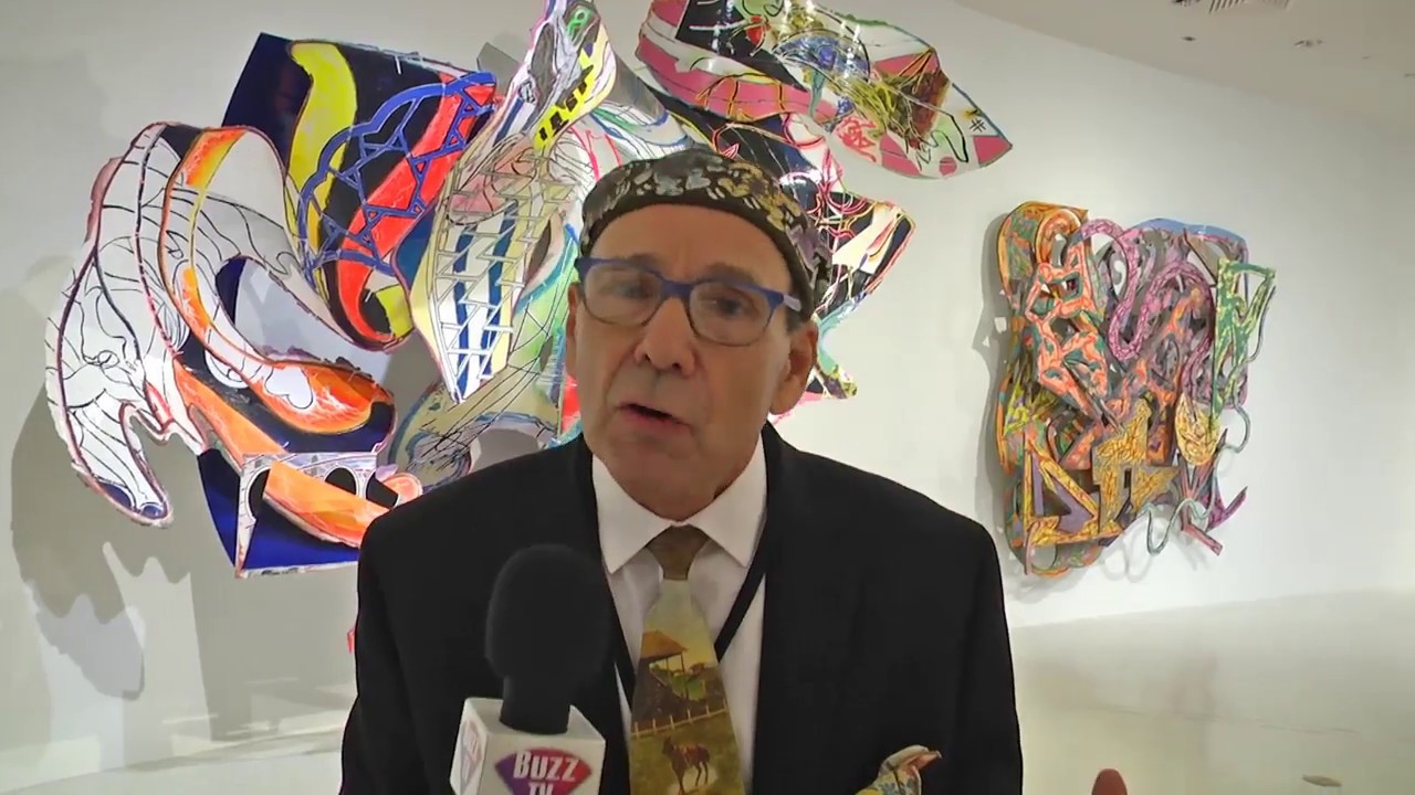 Bruce Helander at the Frank Stella Exhibit at NSU ART Museun - YouTube