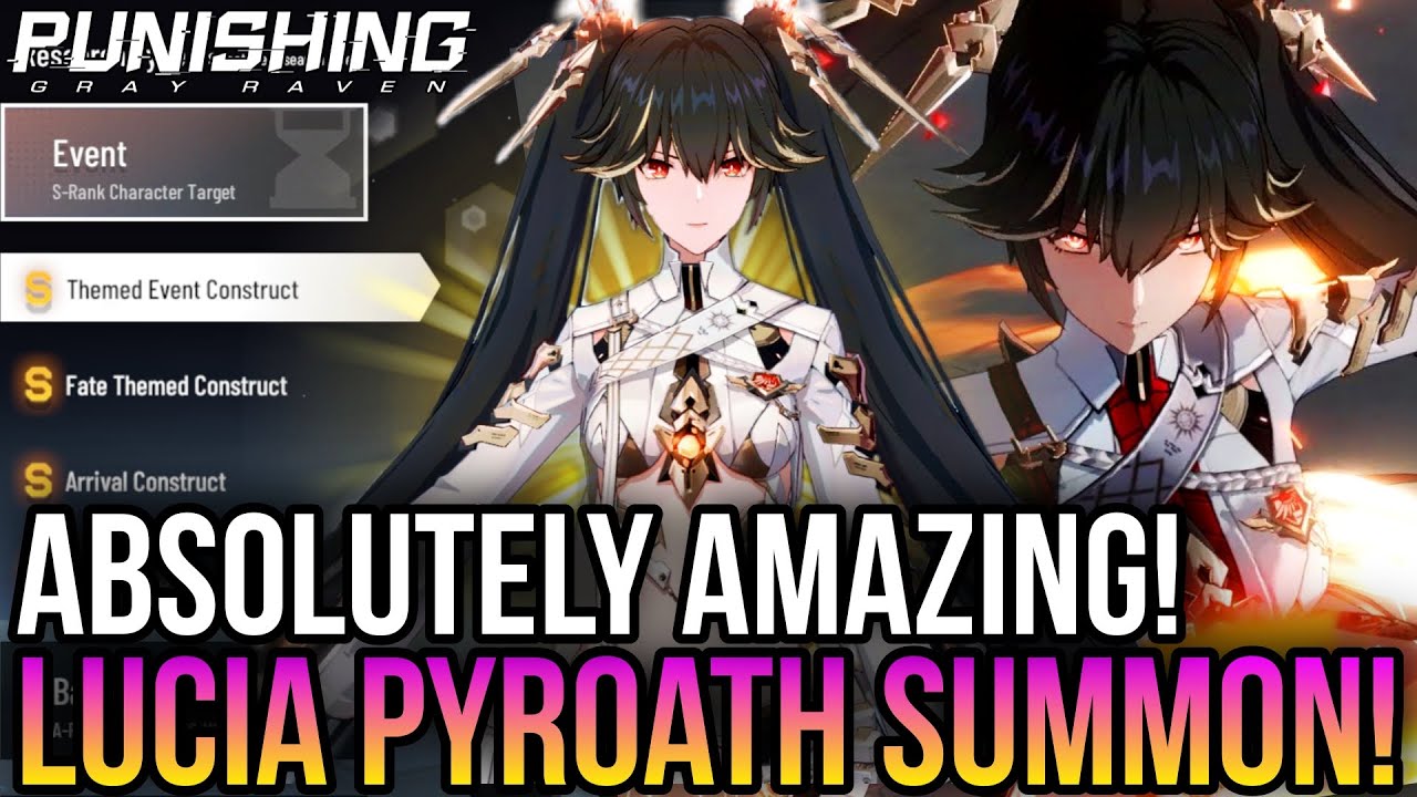 Punishing Gray Raven - FINALLY Pulling for Lucia Pyroath! - YouTube