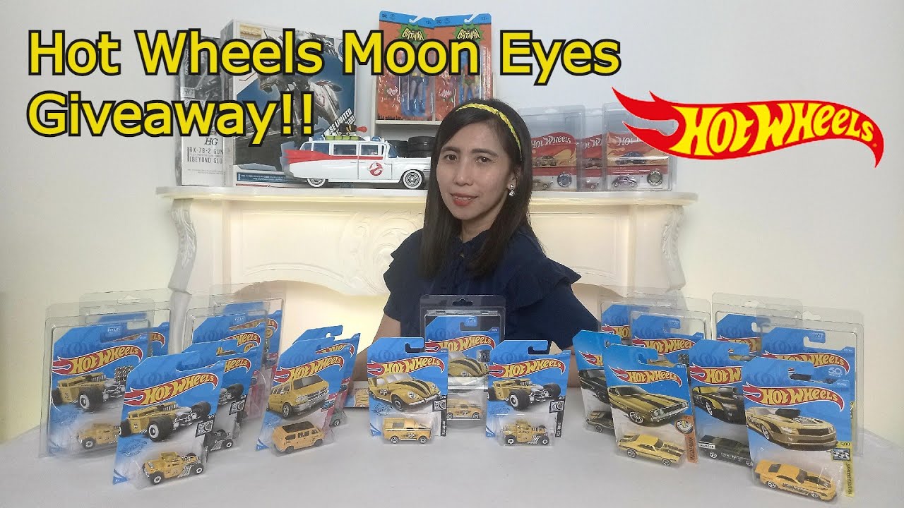 HOT WHEELS MOON EYES GIVEAWAY - YouTube