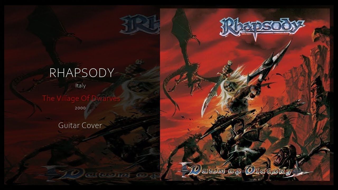 Rhapsody - The Village Of Dwarves (Guitar Cover) - YouTube