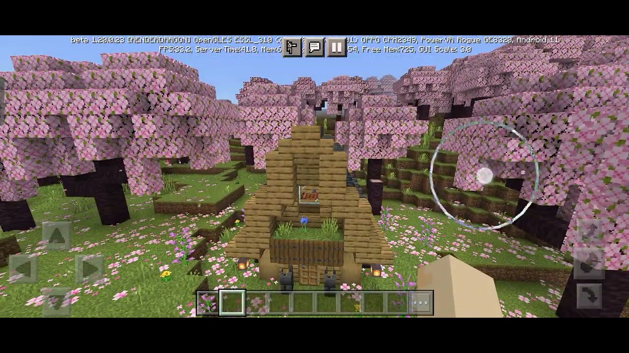 my first build in minecraft 1.20 - YouTube