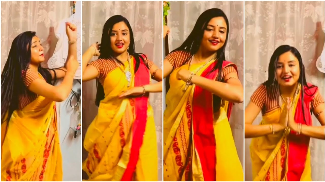 Subho Sarodiya | Durga Puja | Dance Cover | Debojjita Chatterjee ...