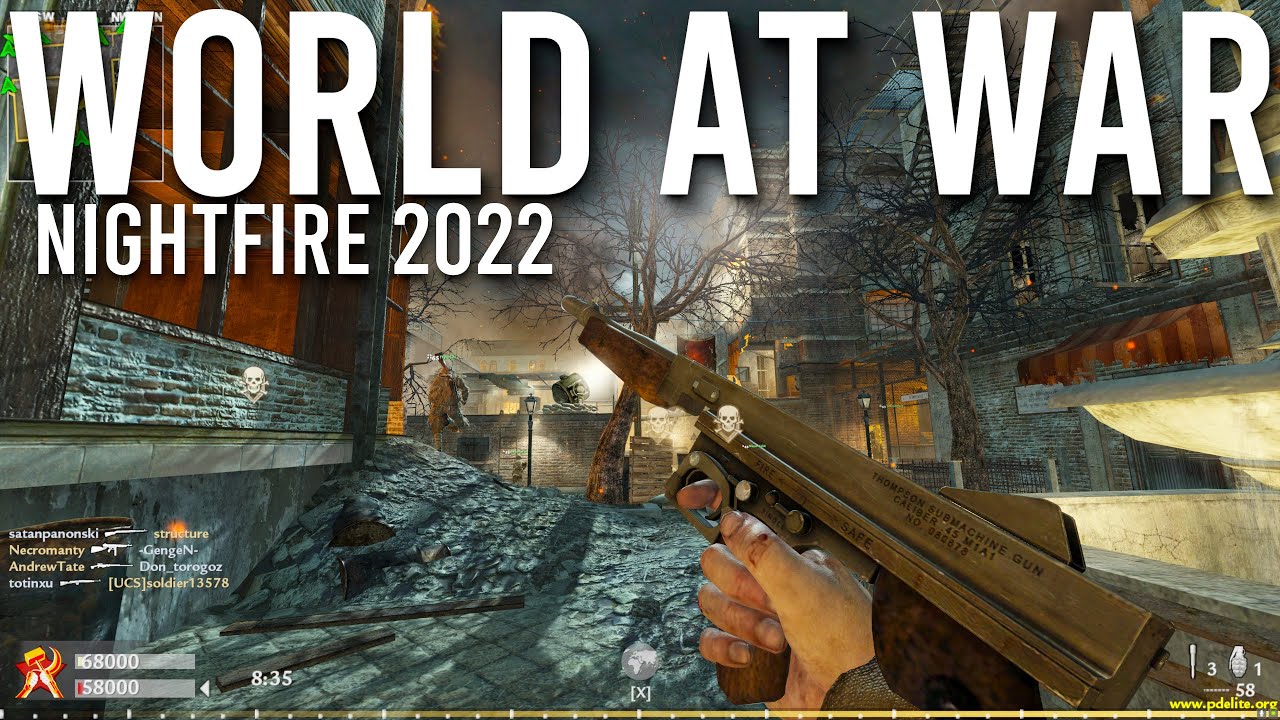 Call of Duty World at War Multiplayer In 2022 Nightfire Gameplay | 4K ...