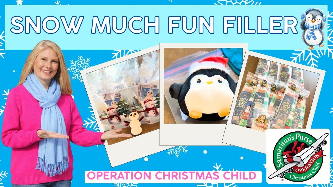 ⛄️Simple Winter Filler for OCC Shoeboxes - YouTube