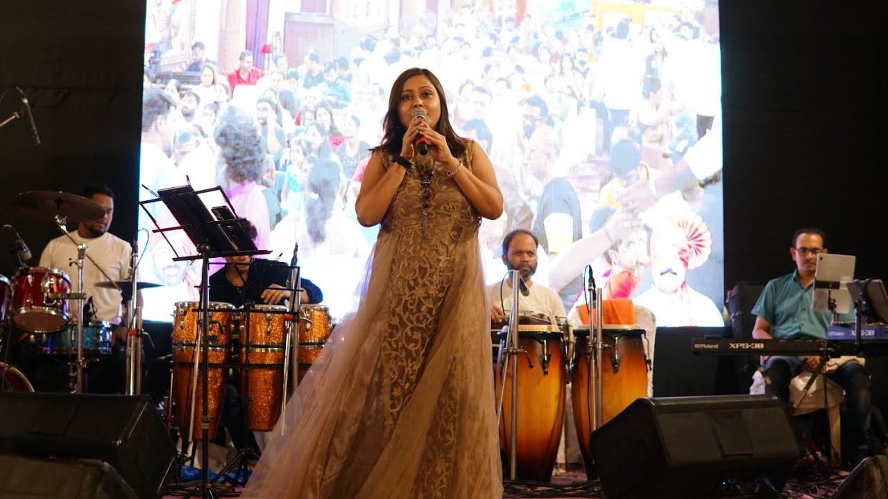 RAKHI CHAND PERFORMING MERE DHOLNA IN MEGA EVENT WITH JOLLY MUKHERJEE ...
