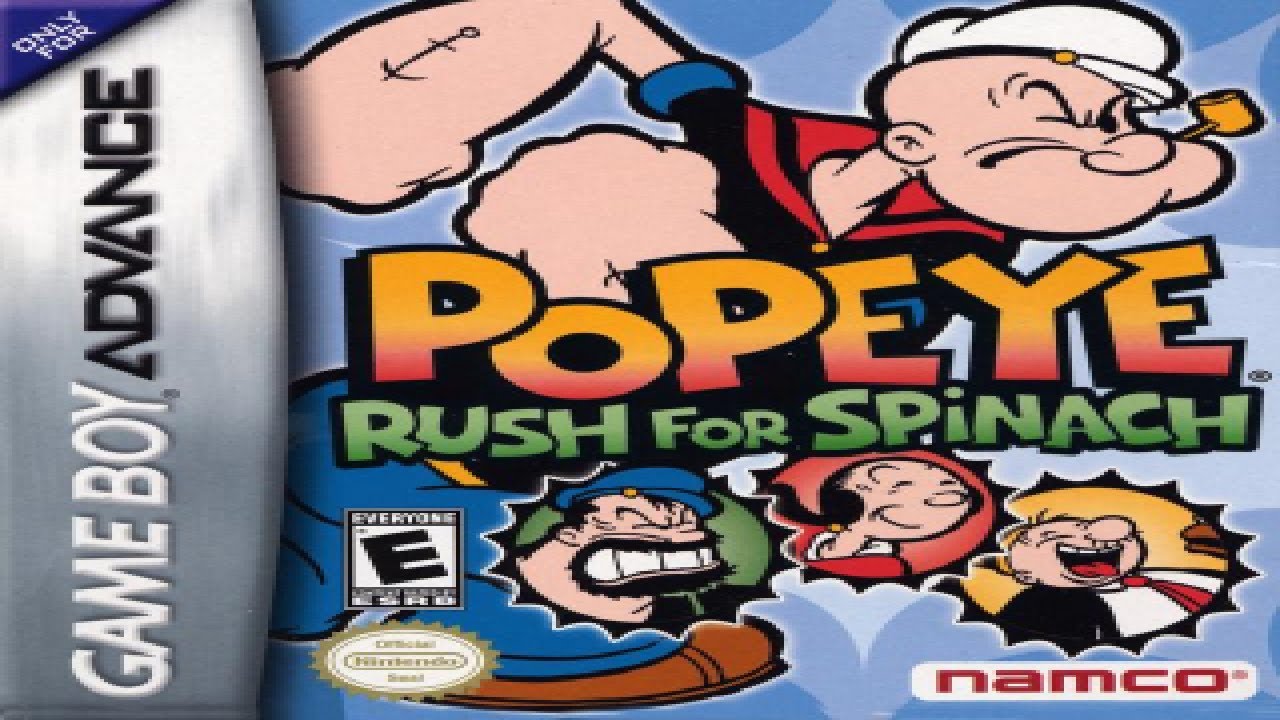 Full Playthrough [1473] Game Boy Advance [134] Popeye: Rush for Spinach ...