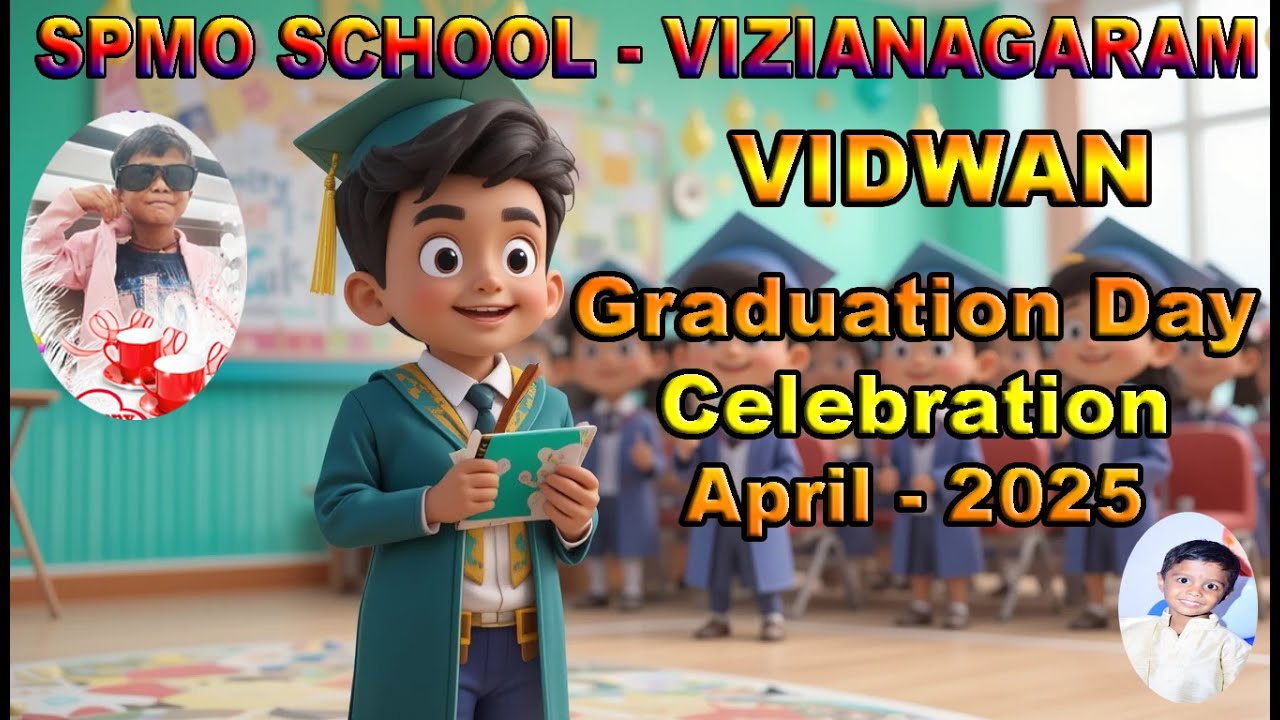 VIDWAN UKG Graduation Day Celebration | SPMO School Vizianagaram ...