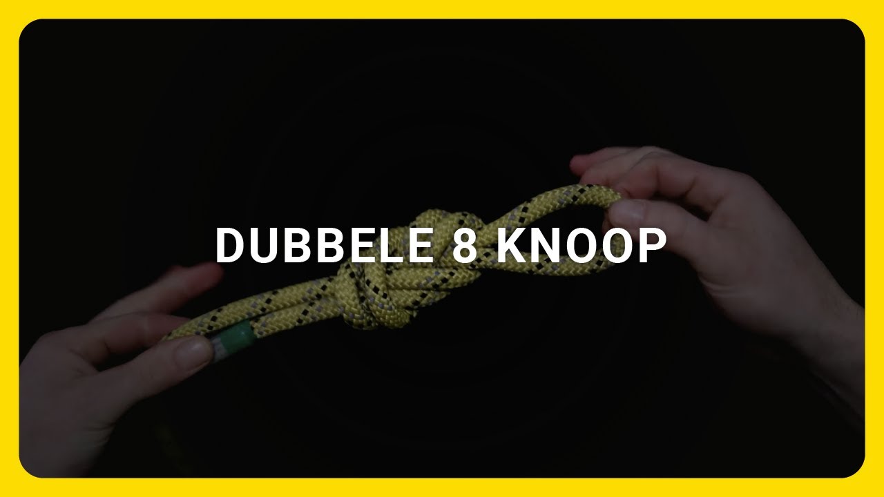 Dubbele 8 knoop - Rope Access [Instructievideo] - YouTube