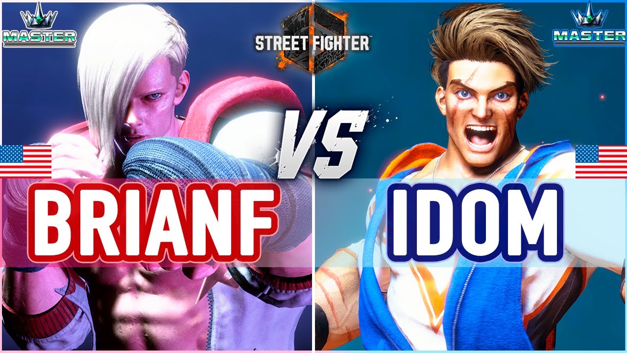 SF6 🔥 Brian F (Ed) vs iDom (Luke) 🔥 SF6 High Level Gameplay - YouTube