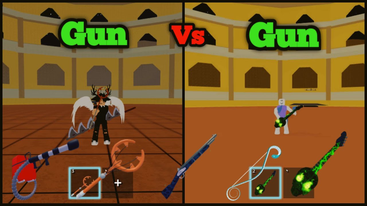 Gun vs Gun PVP!🔫 (Blox fruit!) - YouTube