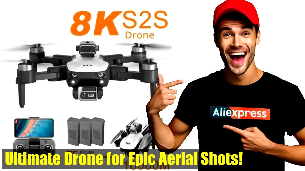 Unboxing the For Xiaomi S2S 8K 5G GPS HD Aerial Photography Drone ...