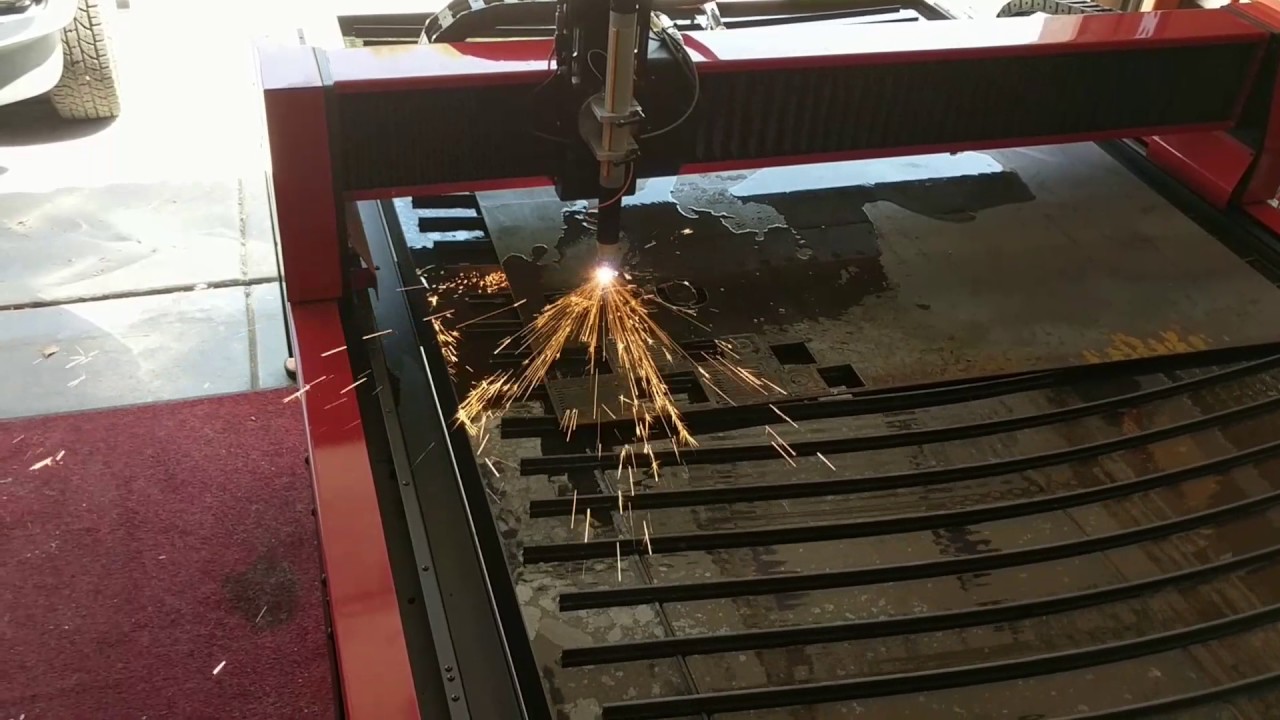 Torchmate 4800 line test 2 - YouTube